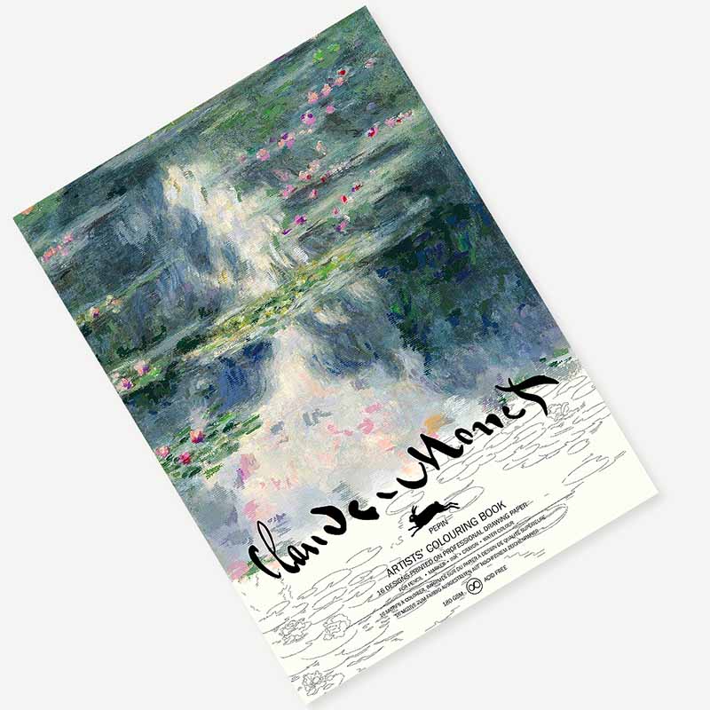 Coloriages De Monet Pour Enfants Monet, Les Nymphéas. L'intégralité